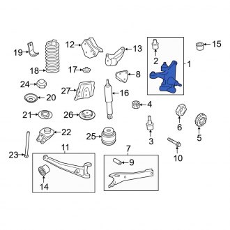 Ford F-250 Steering Knuckles, Spindles & Parts — CARiD.com