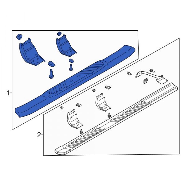 Ford OE HC3Z16450BB - Running Board