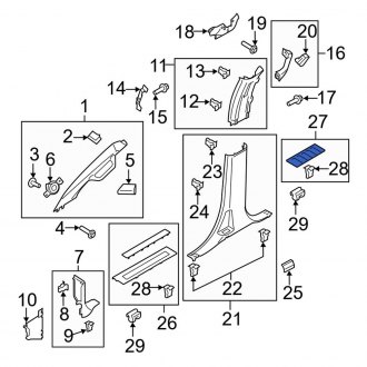 Ford F-450 OEM Rocker Panels & Floors - Side Skirts, Pans | CARiD