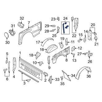 Ford OE™ Quarter Panels - CARiD.com