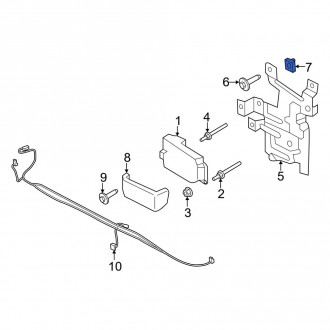 Ford F-250 Fender Support Braces & Hardware — CARiD.com