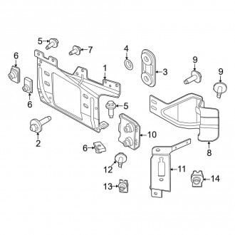 2025 Ford F-350 OEM Bumpers | Front & Rear — CARiD.com