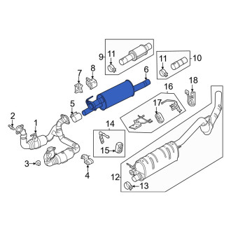 Ford F-450 OEM Exhaust Parts | Systems, Tips, Pipes — CARiD.com