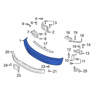 Ford F-450 Replacement Rear Bumpers - Covers, Chrome | CARiD