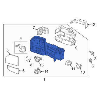 Ford F-250 OEM Mirrors - Towing, Side & Rear View | CARiD