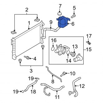 Ford Edge Coolant Overflow Tanks — CARiD.com