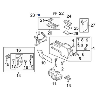 Ford Edge Center Consoles & Parts — CARiD.com