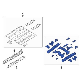 Ford Edge Replacement Chassis Frames & Rails - CARiD.com