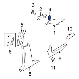 2008 Ford Edge OEM Chassis Frames & Body Parts | CARiD