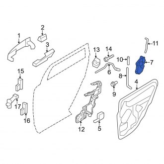 Ford Edge Door Locks + Components | CARiD