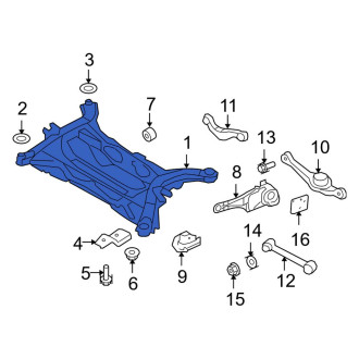 Ford Edge Replacement Chassis Frames & Rails - CARiD.com