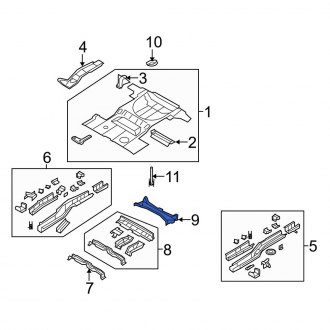 Ford Edge Rocker Panels, Floor Pans, Moldings — CARiD.com