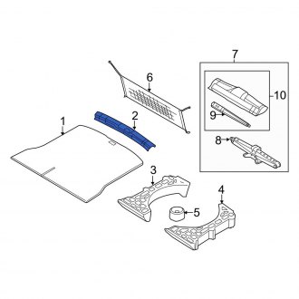 Ford Edge Trunk & Tailgate Moldings | CARiD