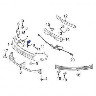Ford Edge Replacement Bumper Spoilers & Valances — CARiD.com
