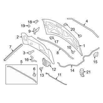 2012 Ford Edge OEM Body Hoods | CARiD
