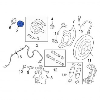 Ford Edge OEM Driveline & Axle Parts | Hubs, CV-Joints — CARiD.com