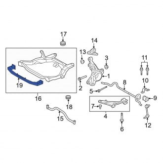 Ford Edge Replacement Chassis Frames & Rails | CARiD