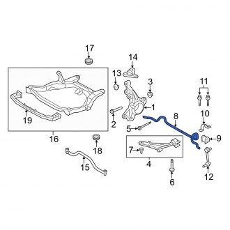 Ford Edge Sway Bars & Parts - Bushings, End Links | CARiD