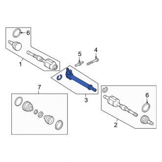 Ford OEM Driveline & Axle Parts | Hubs, CV-Joints — CARiD.com