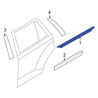 Ford Edge Replacement Window Seals — CARID.com