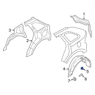 Ford Transit Connect Rocker Panel Hardware | Clips, Brackets — CARiD.com