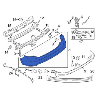 Ford Edge Replacement Front Bumpers & Components | CARiD
