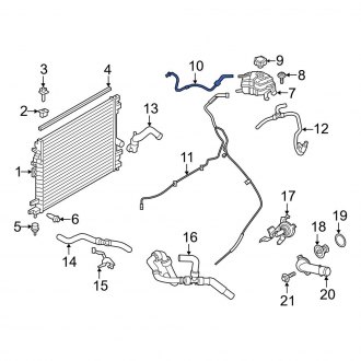 Ford Edge Coolant Overflow Tanks — CARiD.com