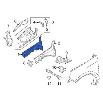 Ford Edge Replacement Chassis Frames & Rails - CARiD.com