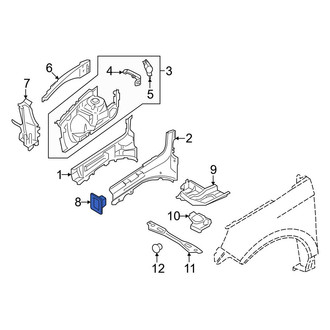 Ford Edge Replacement Chassis Frames & Rails | CARiD