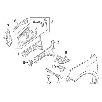 2023 Ford Edge Chassis Frames & Rails - CARiD.com