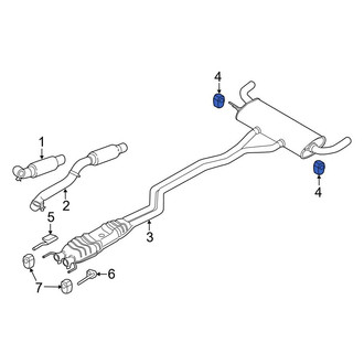 Ford Edge OEM Exhaust Parts | Systems, Tips, Pipes — CARiD.com