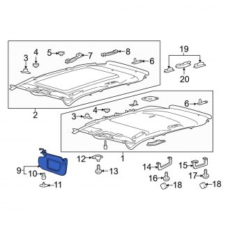 Ford Edge OEM Interior Components — CARiD.com