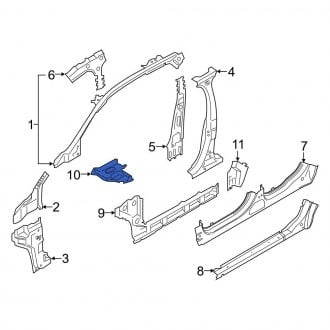 Ford Edge Replacement Chassis Frames & Rails - CARiD.com
