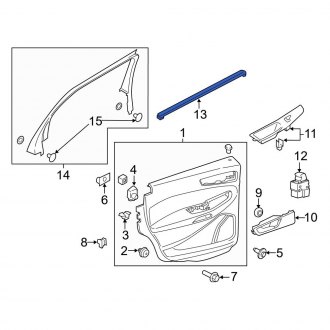 Ford Edge Replacement Window Seals | CARiD