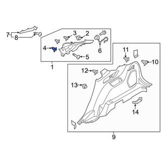 Ford Maverick OEM Interior Components — CARiD.com