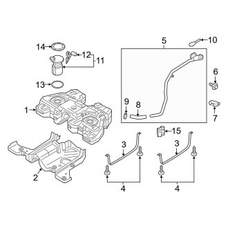 2015 Ford Edge OEM Fuel System Parts - Pumps, Lines | CARiD
