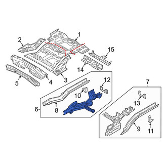 Ford Edge Replacement Chassis Frames & Rails - CARiD.com