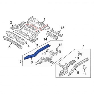 Ford Edge OEM Rocker Panels & Floors | Side Skirts, Pans — CARiD.com