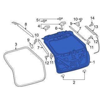 Car Replacement Trunk Lids & Parts | CARiD