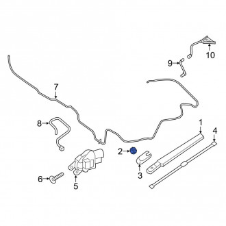 Ford Bronco Sport OEM Wiper Blade & Washer Parts - Motors, Arms | CARiD