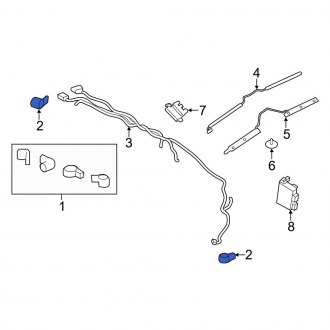 Ford Mustang Parking Sensors - Garage, Rear, Front | CARiD