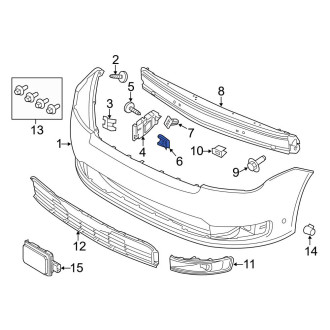 Ford Edge OEM Bumpers - Genuine Front & Rear Bumpers | CARiD
