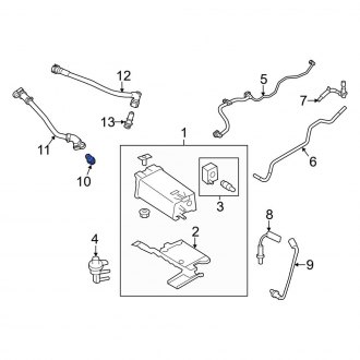 Ford Edge PCV Systems & Breather Components | CARiD