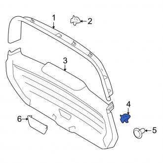Ford Flex Chassis Frames Hardware | Clips, Plugs — CARiD.com