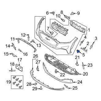 Ford OEM Headlight Components — CARiD.com