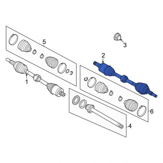 Ford Mustang Mach-E Axle Shafts & Parts - Front, Rear | CARiD