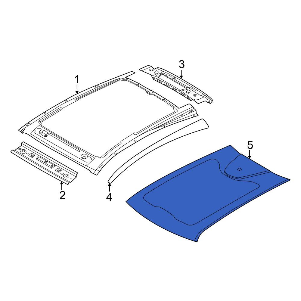 Ford Mustang Mach-E Replacement Roofs & Components | CARiD