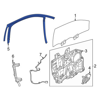 Ford Mustang Mach-E Replacement Window Components | CARiD
