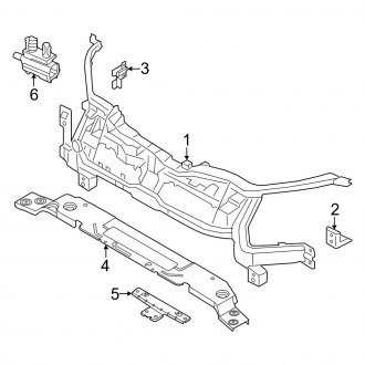 2022 Ford E-Transit Radiator Supports — CARiD.com