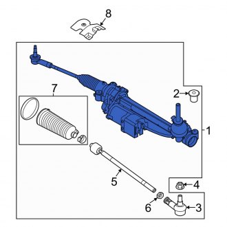 Ford E-Transit Replacement Steering Rack & Pinion – CARiD.com